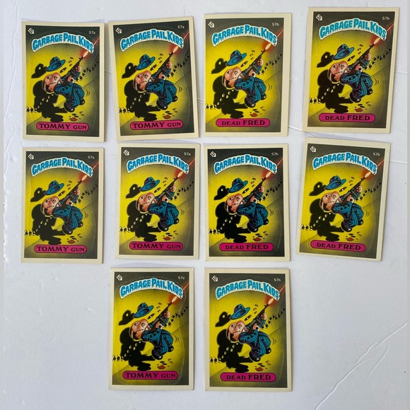 Other | Gpk Garbage Pail Kids Tommy Gun Dead Fred 2nd Series Puzzle On ...